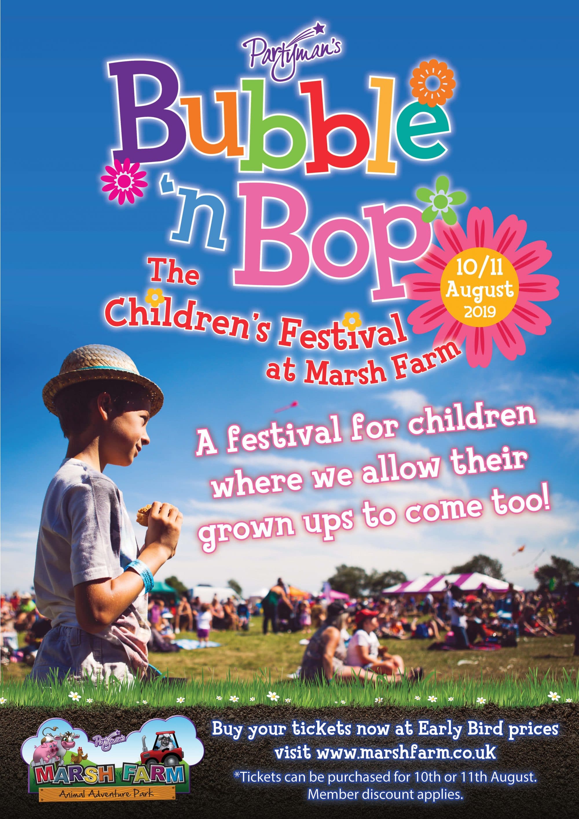 A3 Bubble n Bop poster - Marsh Farm